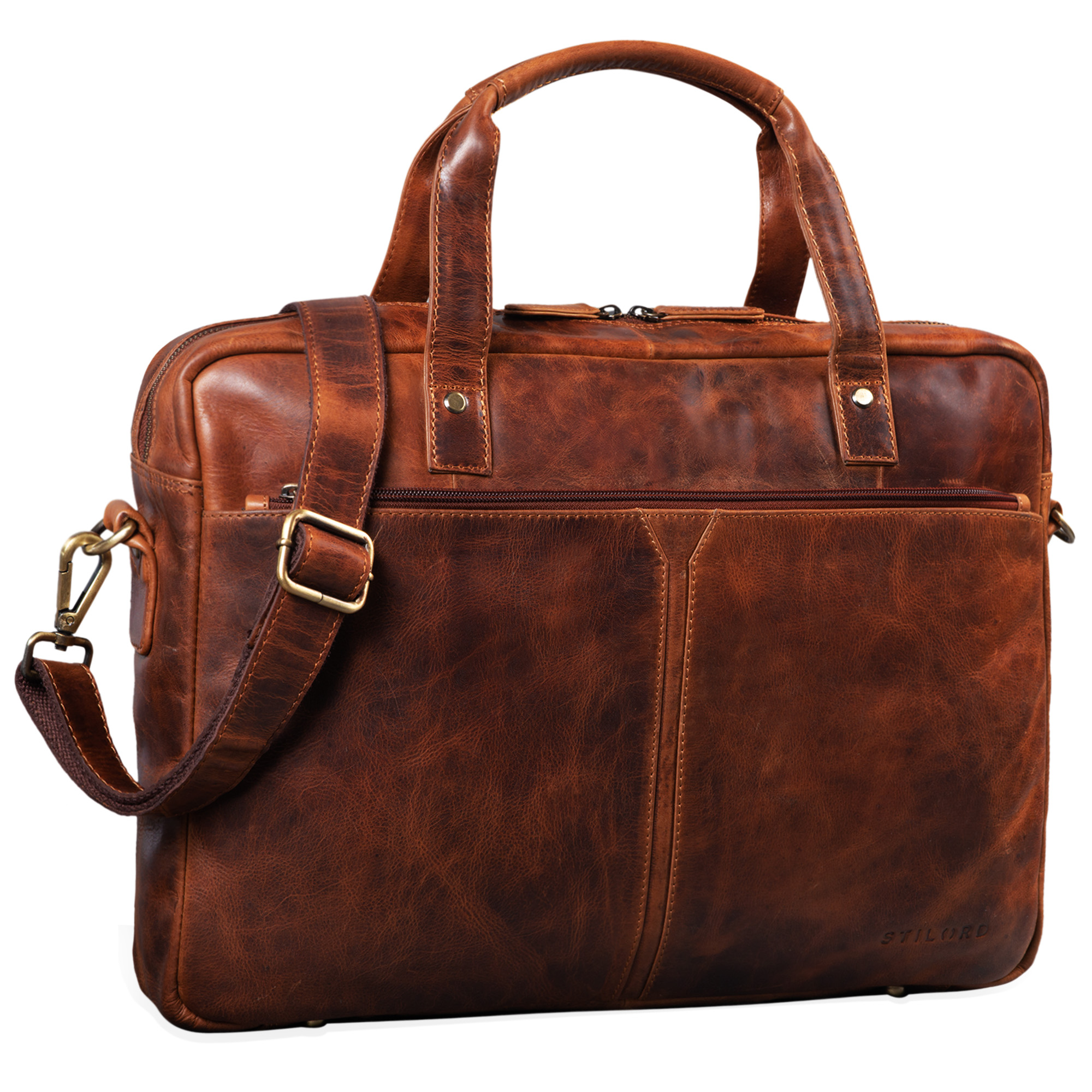 "Geralt" Vintage Leather Bag Men | STILORD