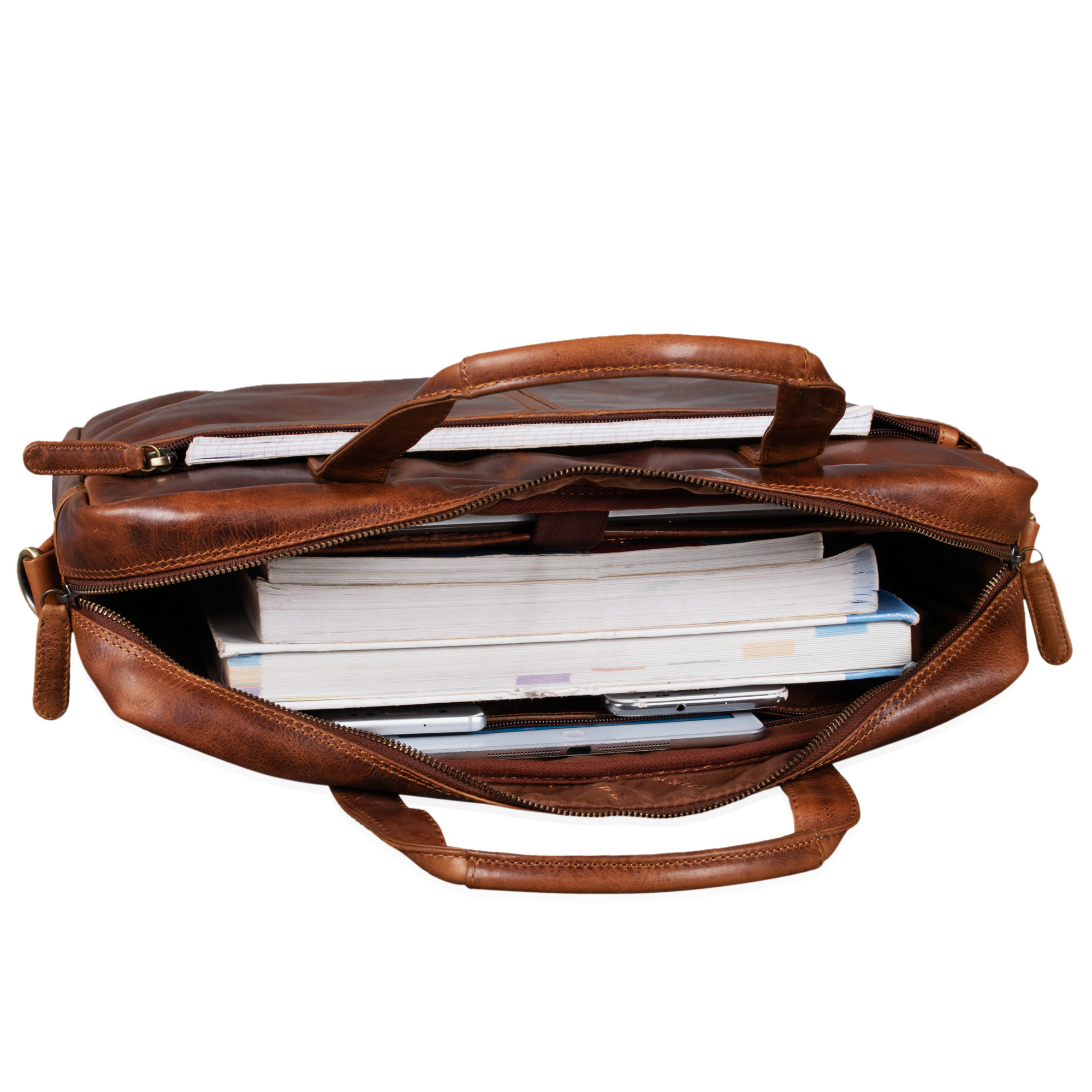 "Geralt" Vintage Leather Bag Men | STILORD