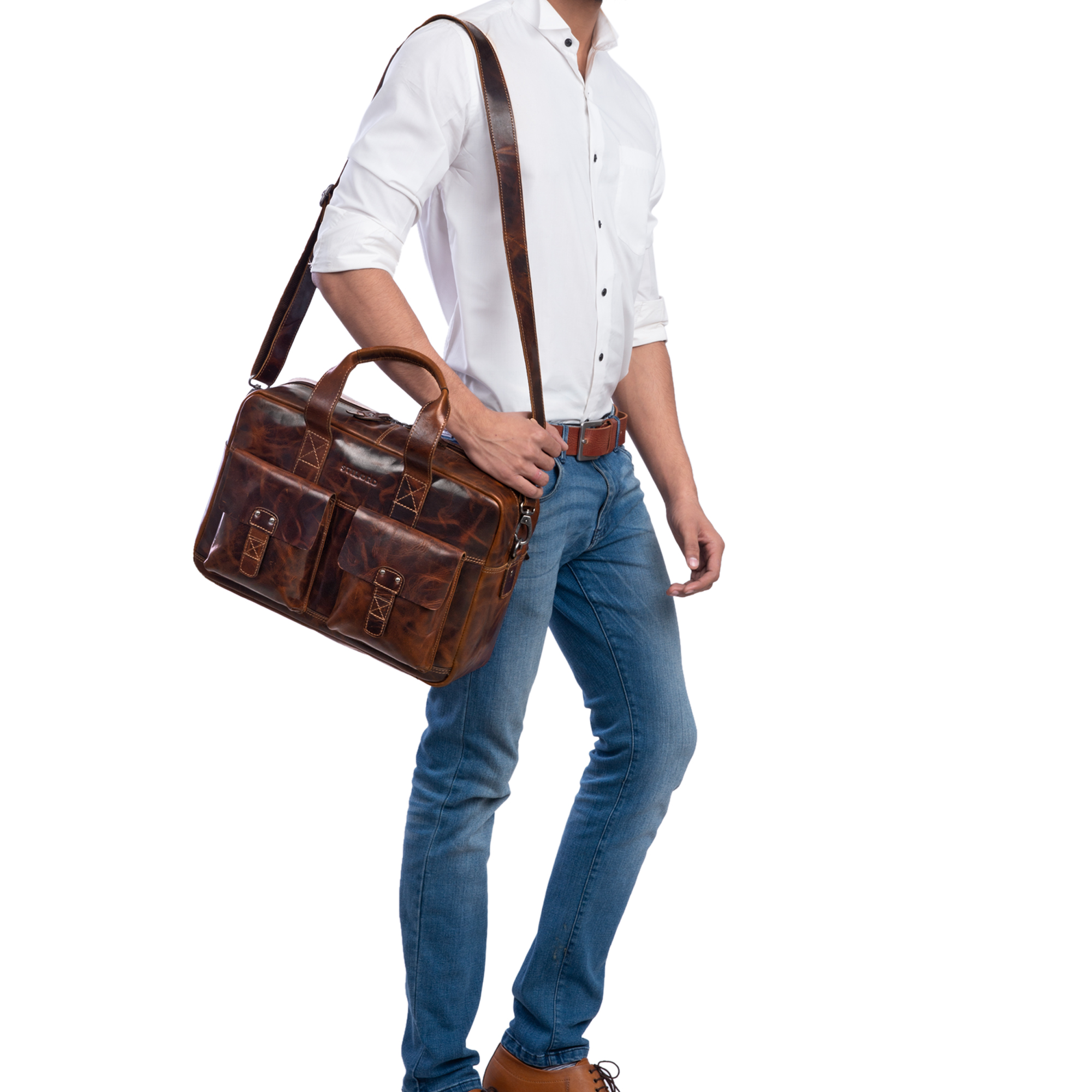 STILORD "Anouk" Vintage Shoulder Bag Leather Large | STILORD