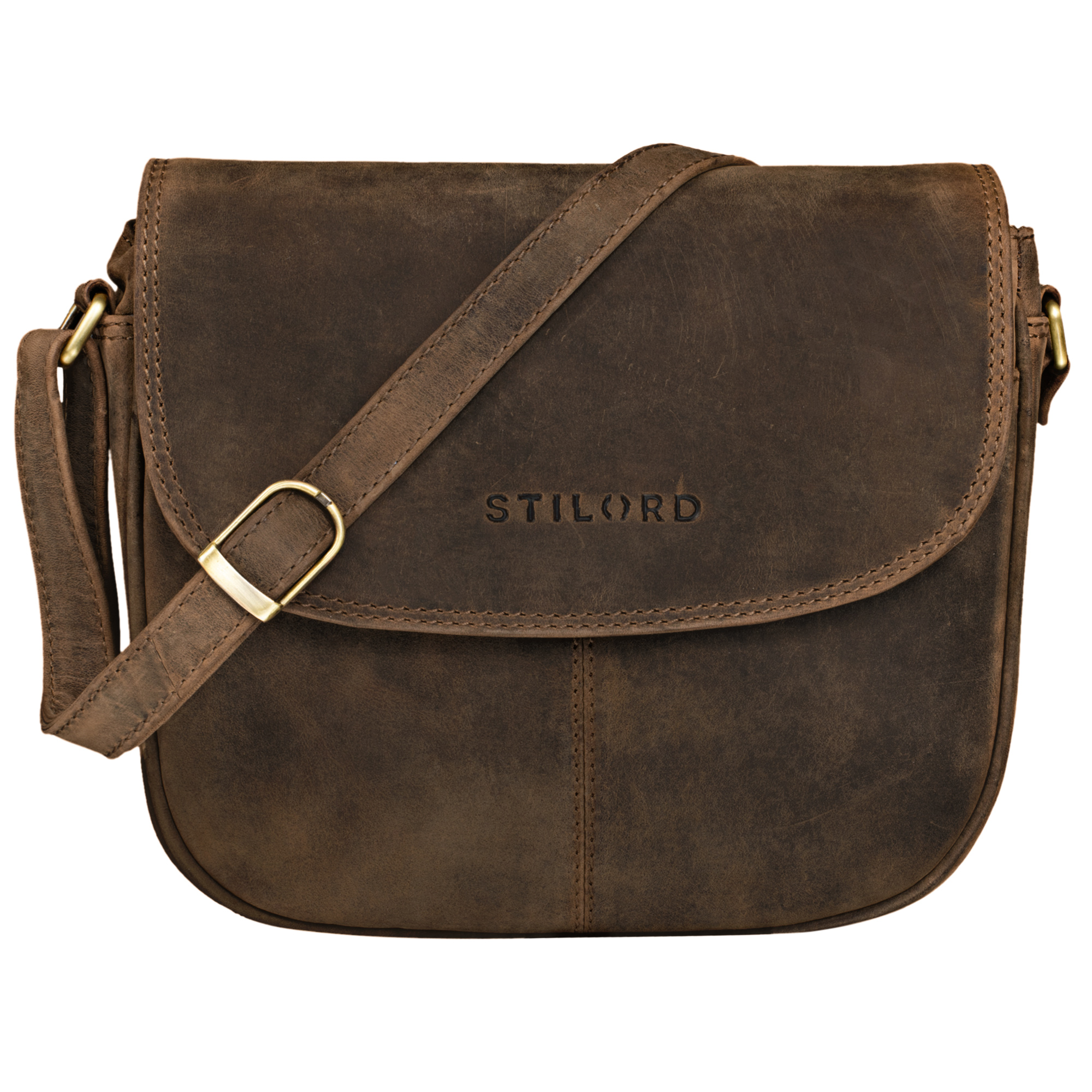 "Cleo" Shoulder Tote Bag Leather | STILORD