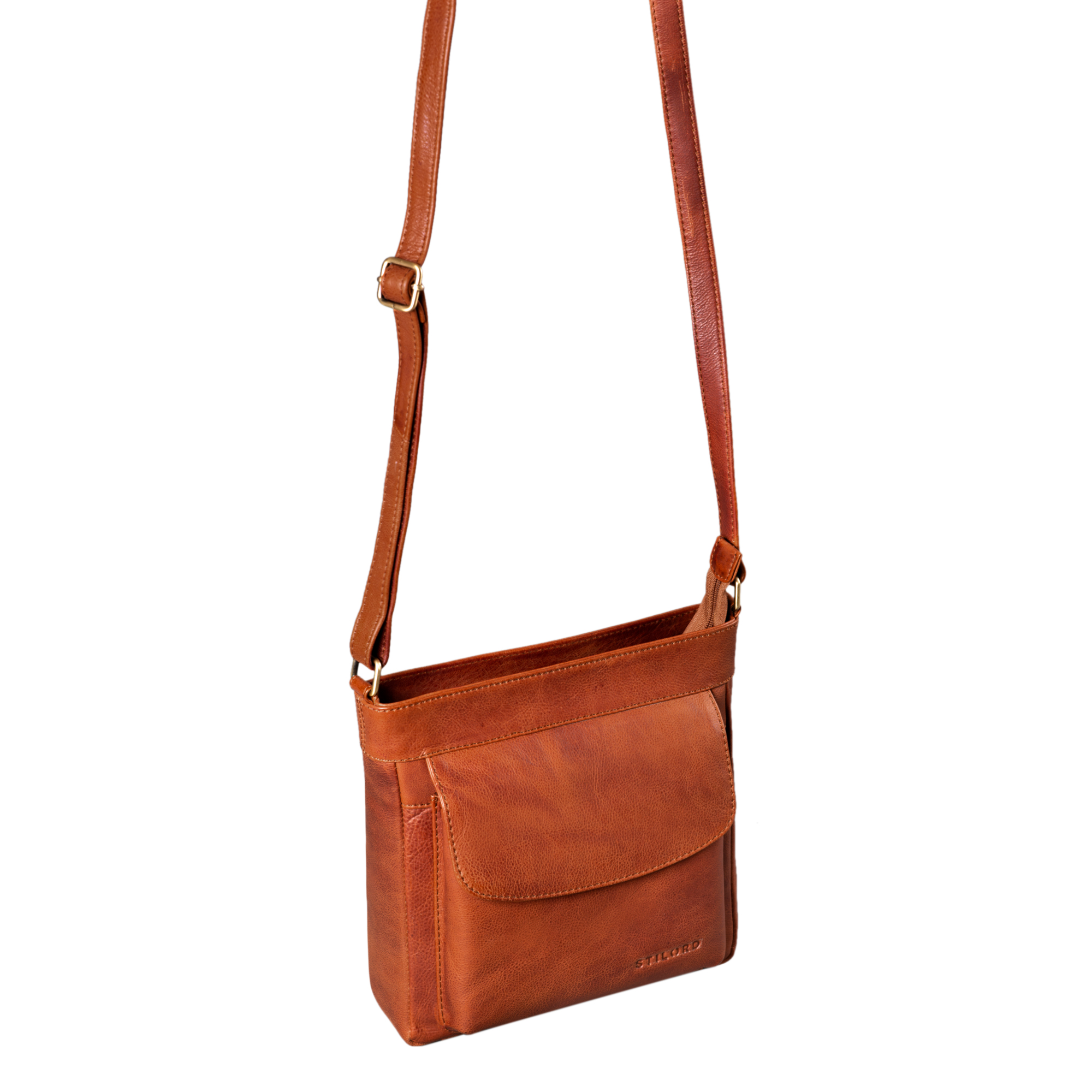 "Melina" Vintage Women's Leather Bag | STILORD