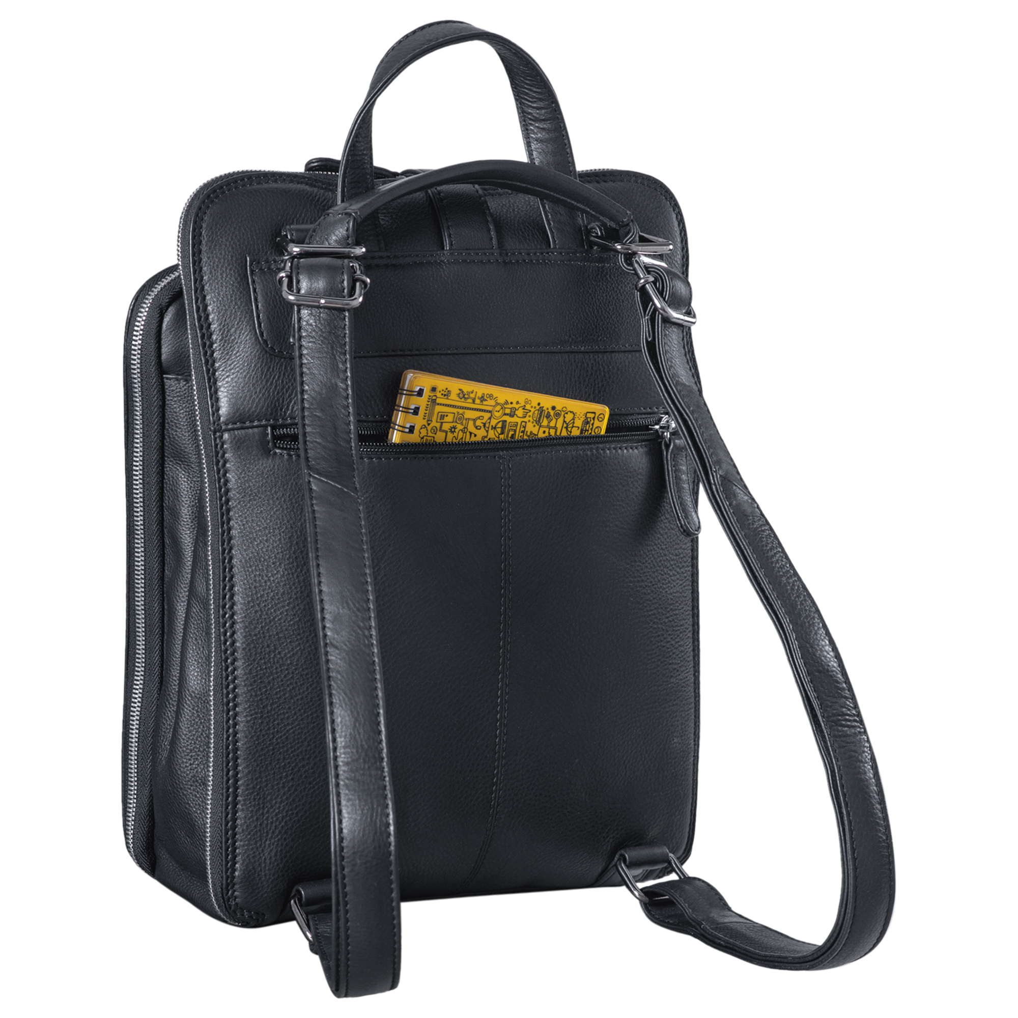 "Vienna" City Backpack Leather Vintage | STILORD