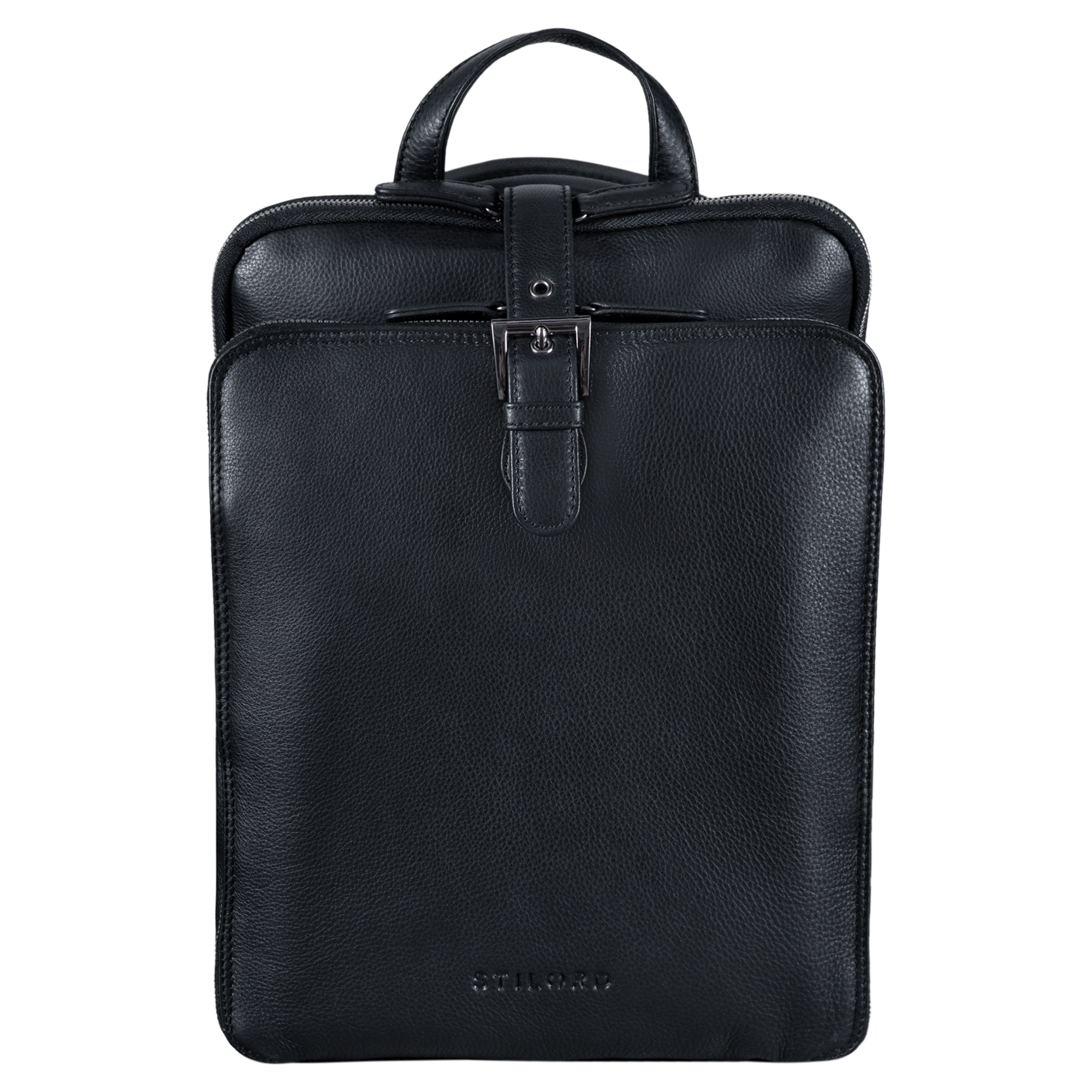 "Vienna" City Backpack Leather Vintage | STILORD