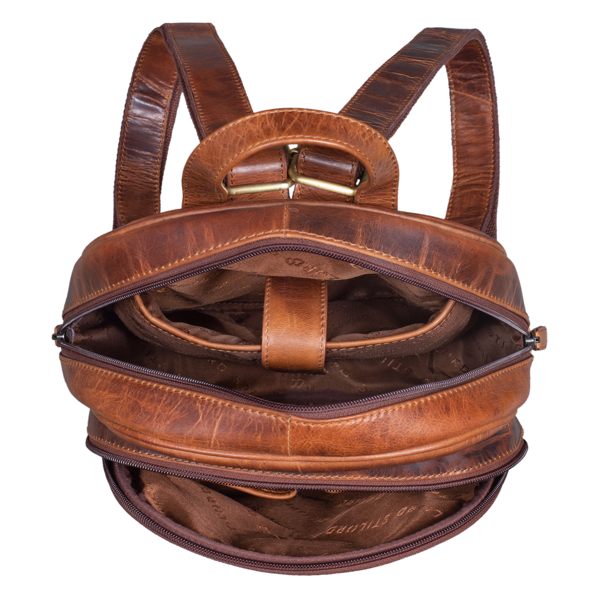 "Aubrey" Vintage Rugzak voor Dames Leer | STILORD