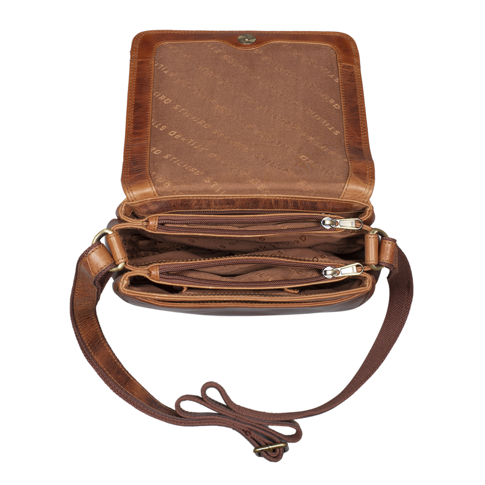 "Malou" Vintage Leather Handbag for Ladies | STILORD
