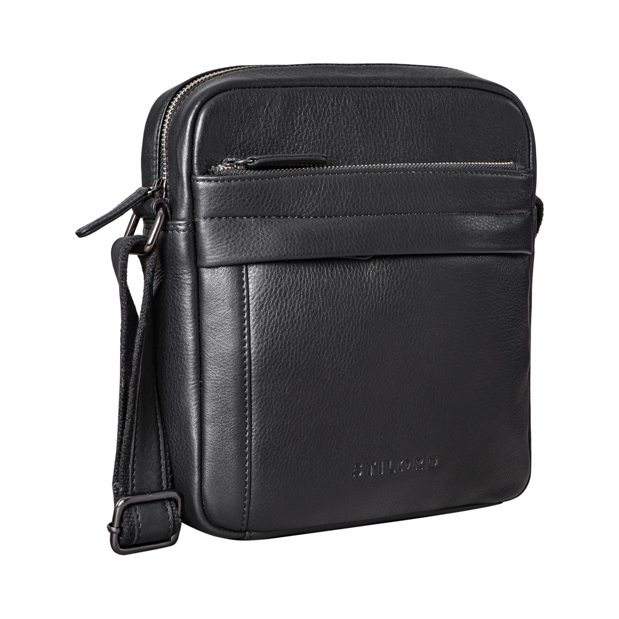 "Craig" Kleine Leren Tas Heren Vintage | plentyShop LTS