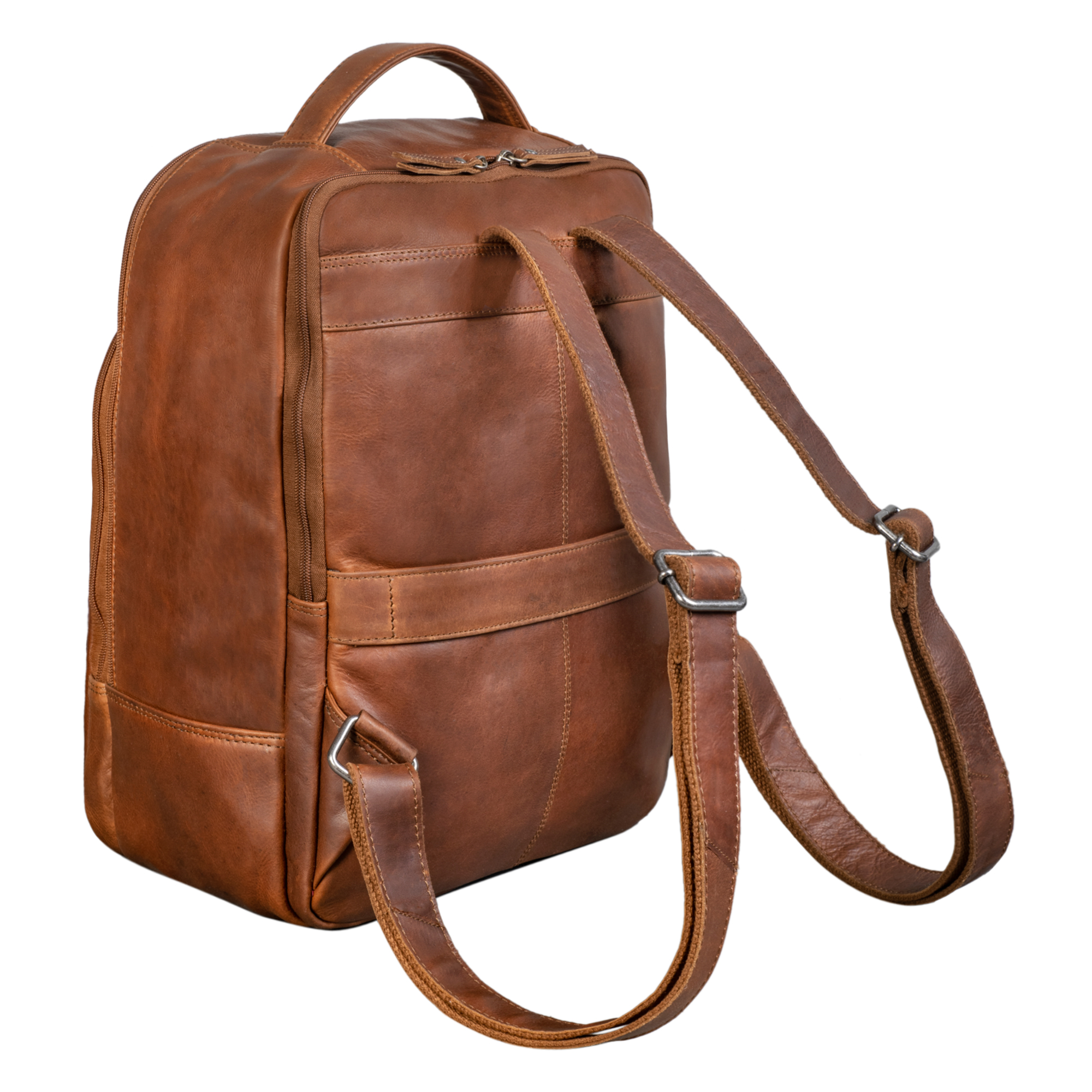 "Nikita" Leather Rucksack Vintage | STILORD