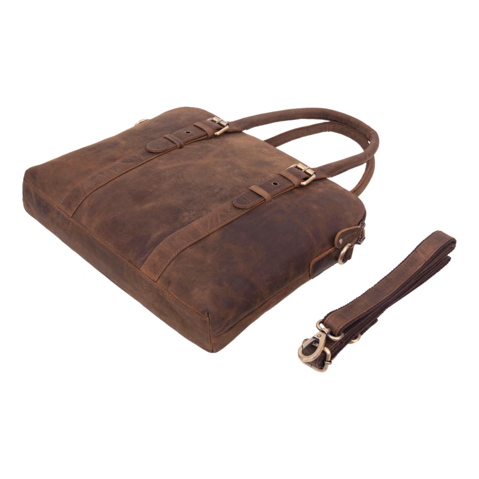 "Eden" Briefcase Women Leather Vintage | STILORD