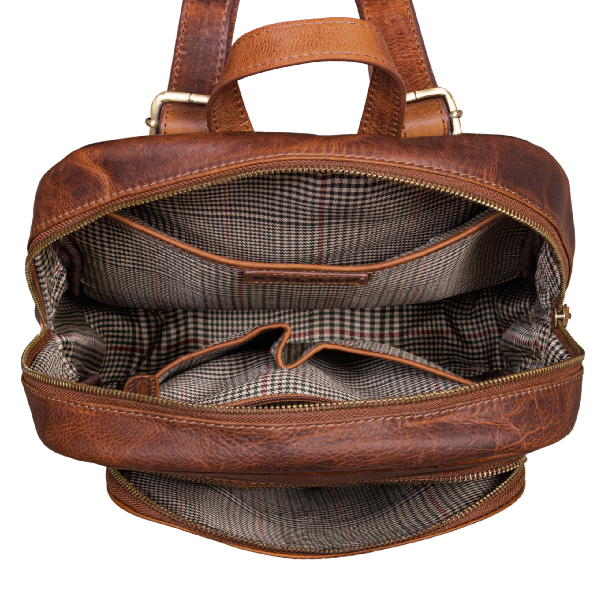 "Jona" Business Backpack Leather Large Vintage | STILORD