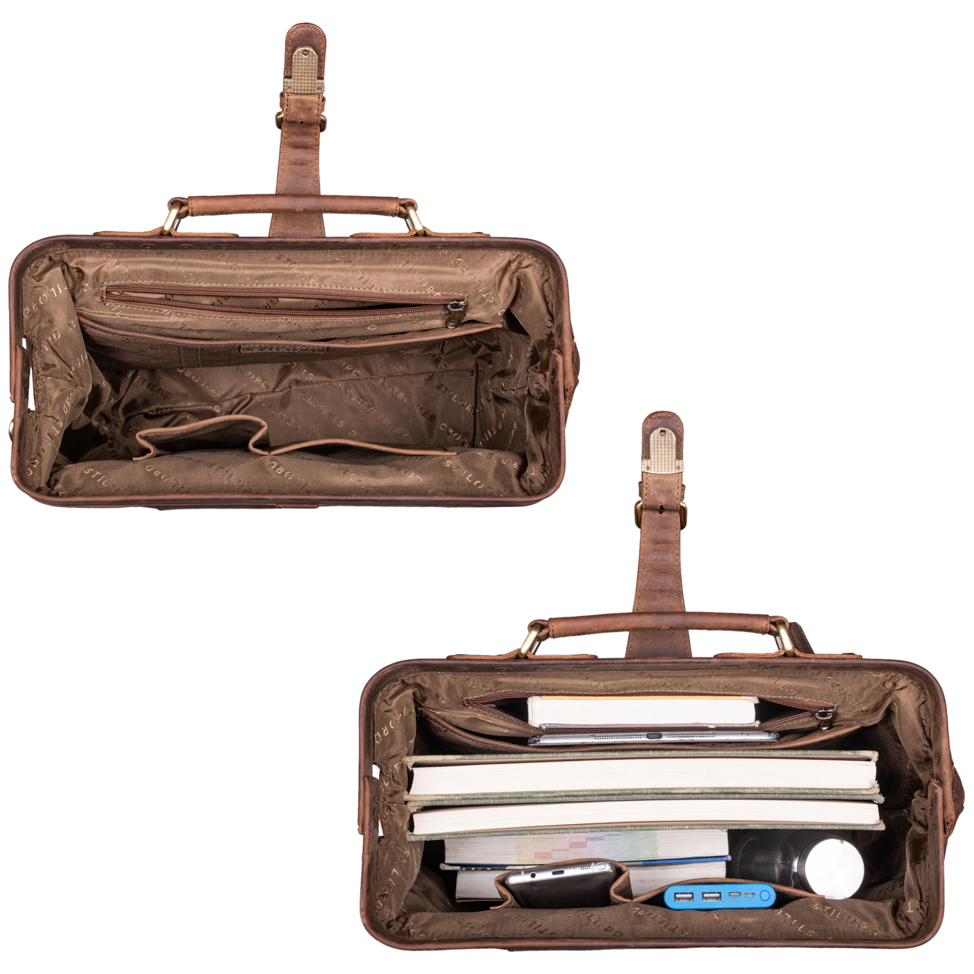 STILORD "Johannes" Vintage Doctor's Bag Leather | STILORD