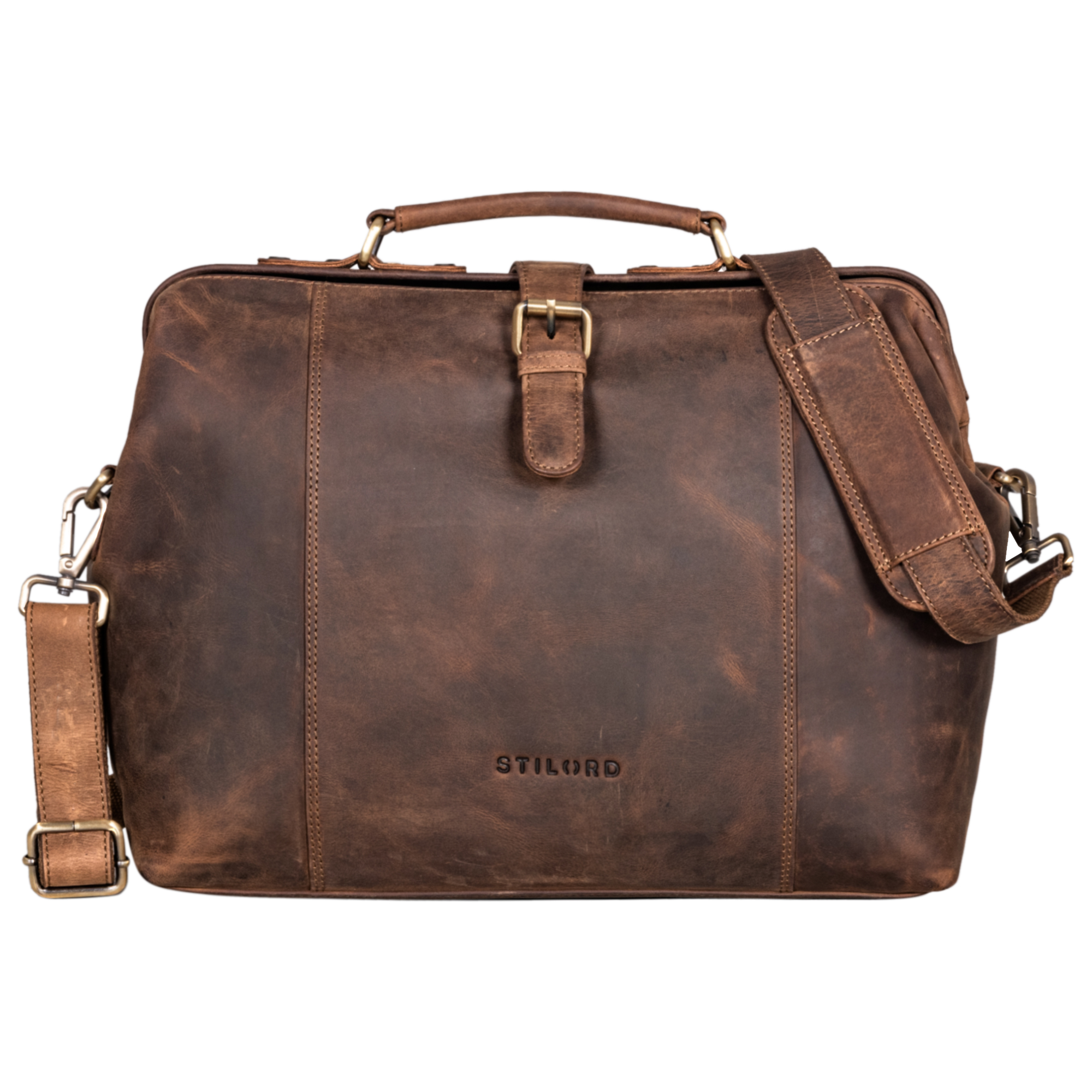 STILORD "Johannes" Vintage Doctor's Bag Leather | STILORD