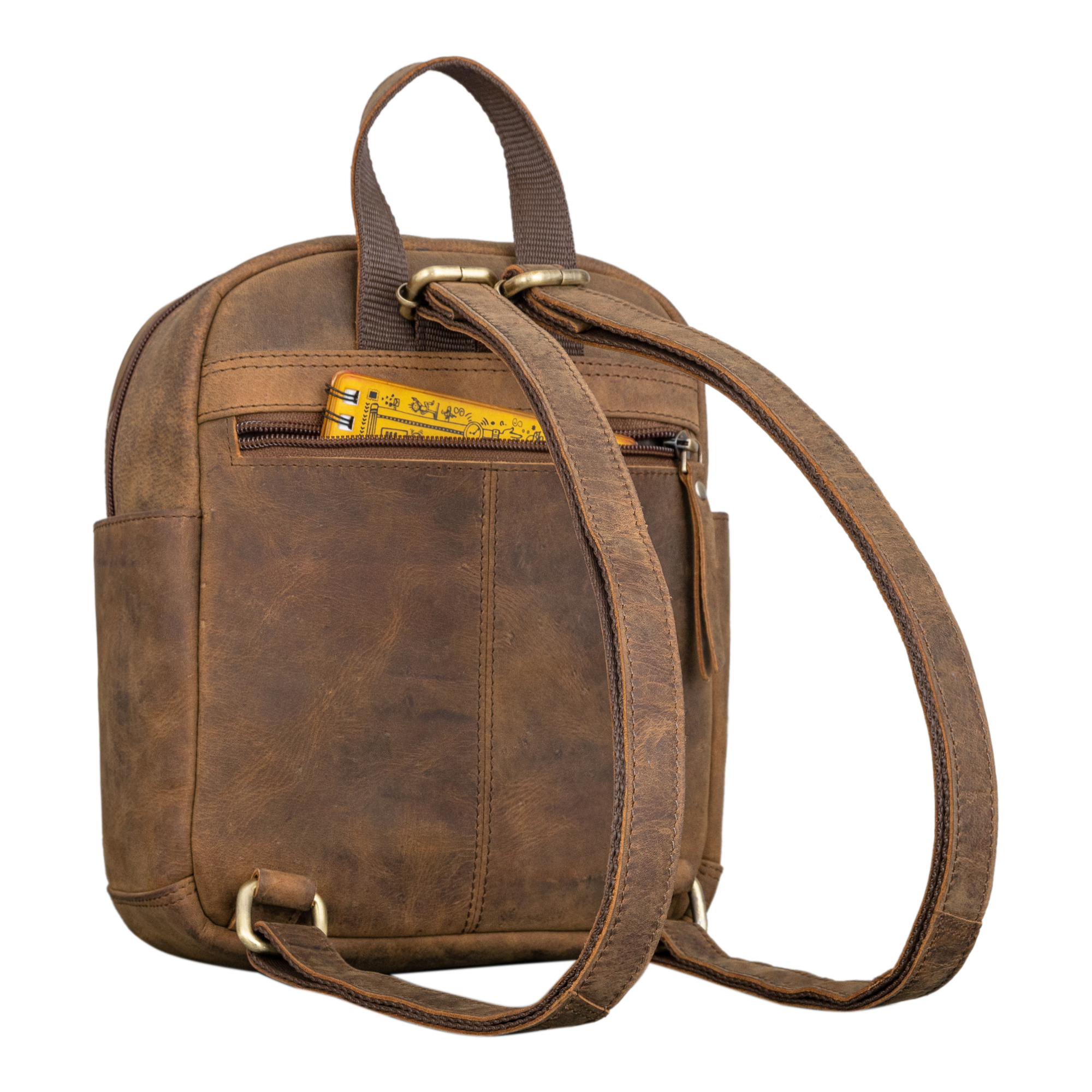 "Gerda" Mini Rugzak Dames leer | STILORD