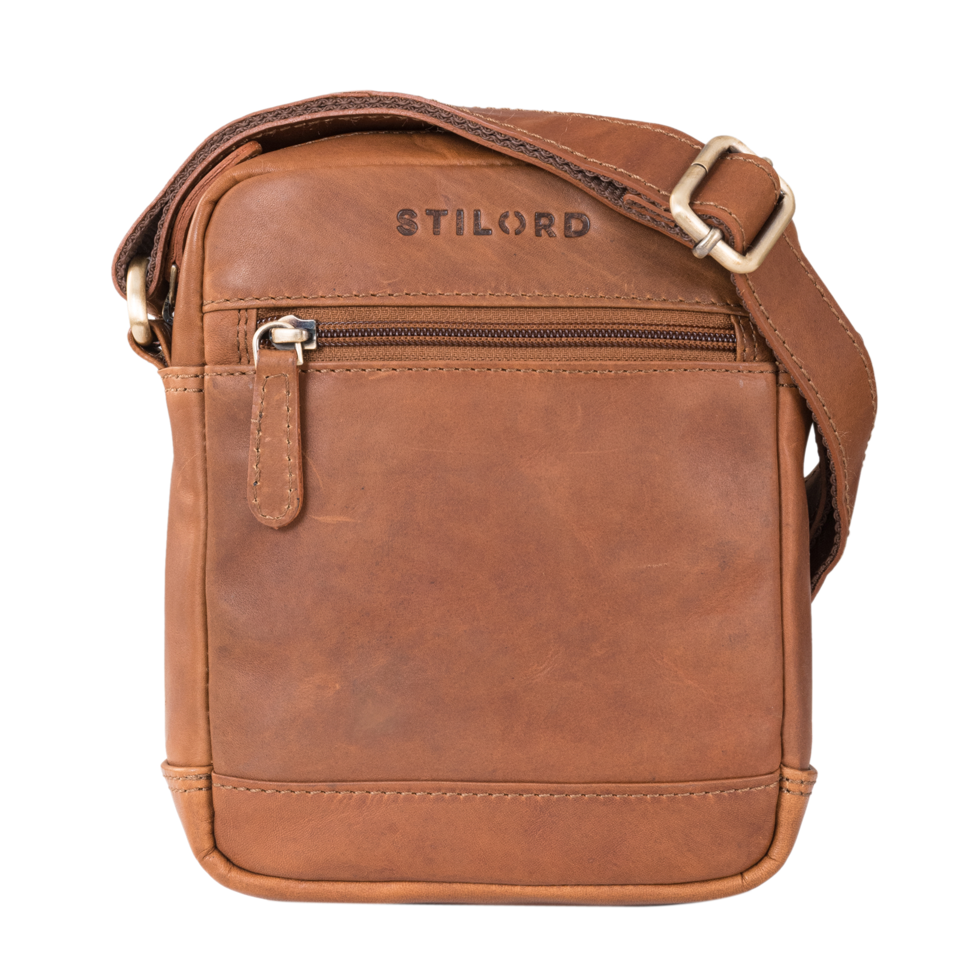 “Björn” Men’s Side Bag Leather | STILORD