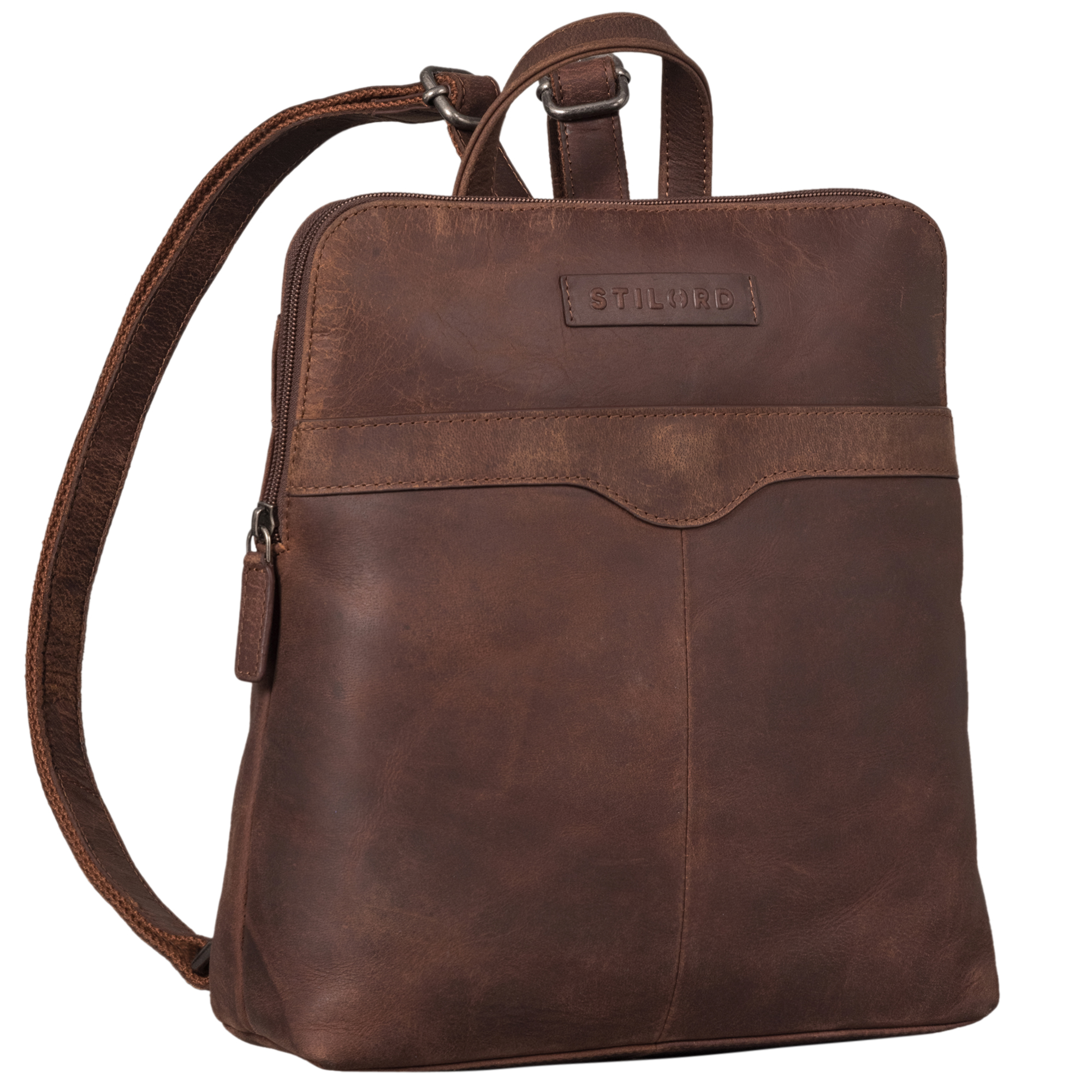 "Heidi" Elegant Leather Backpack Ladies Genuine Leather | STILORD