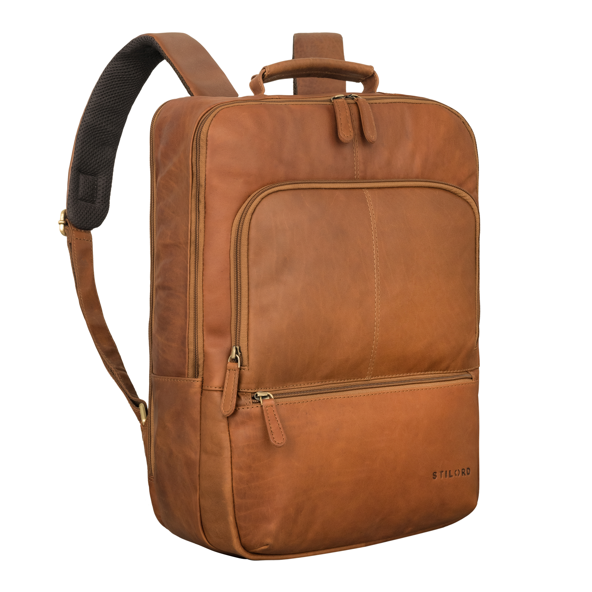 "Forest" Laptop Backpack 15.6 inch Leather | STILORD