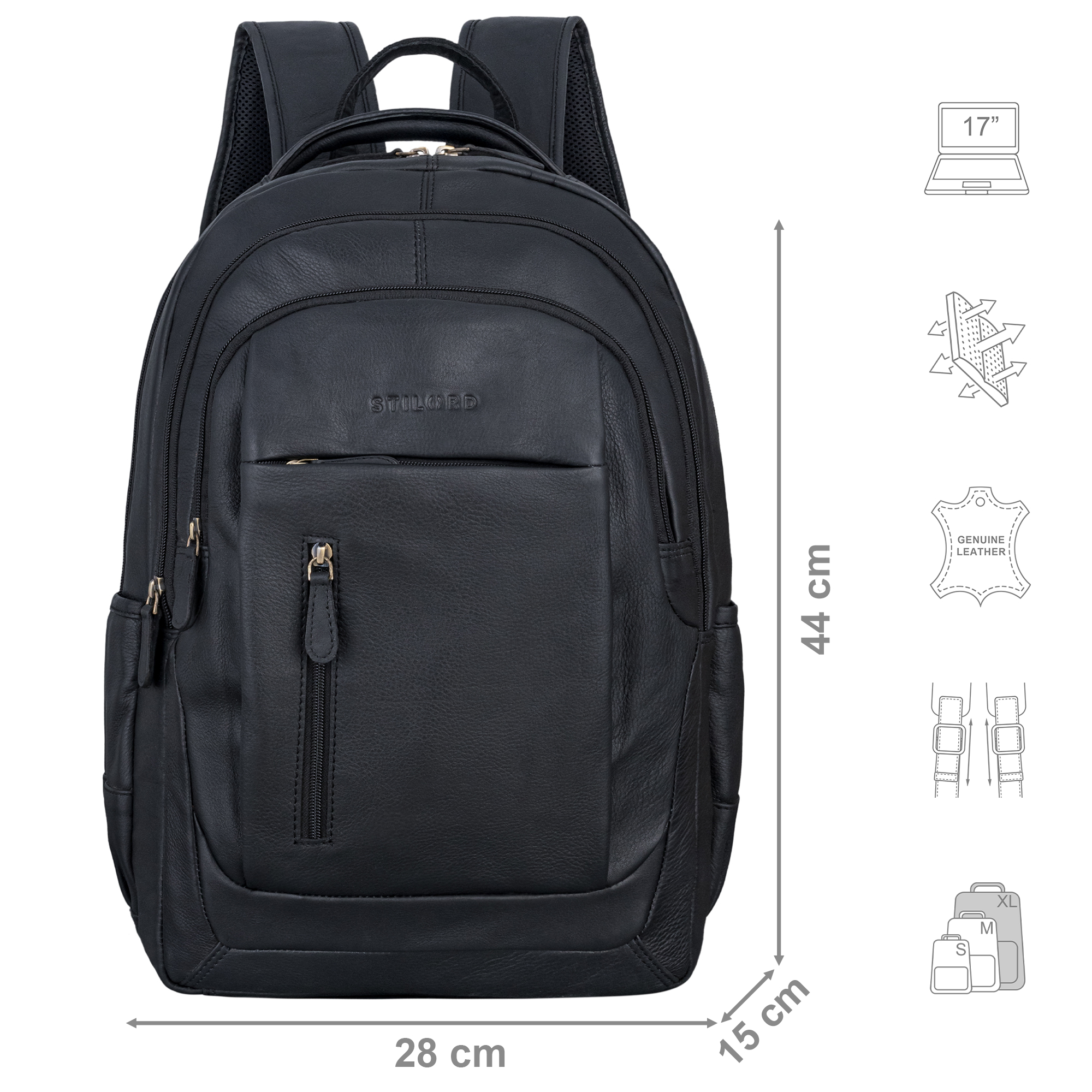 "Lucio" High quality work backpack men and women | STILORD