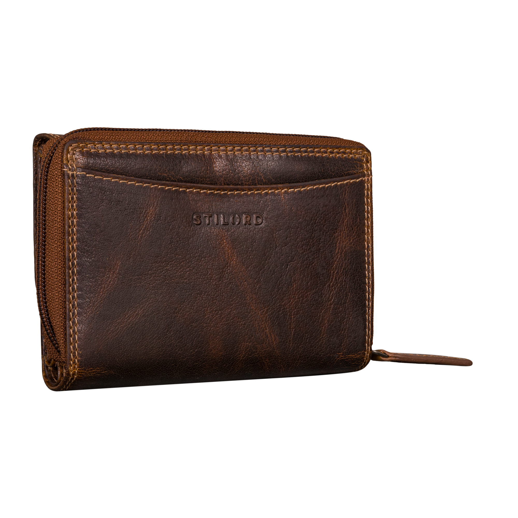 "Jade" Womens Leather Purse Large RFID | STILORD