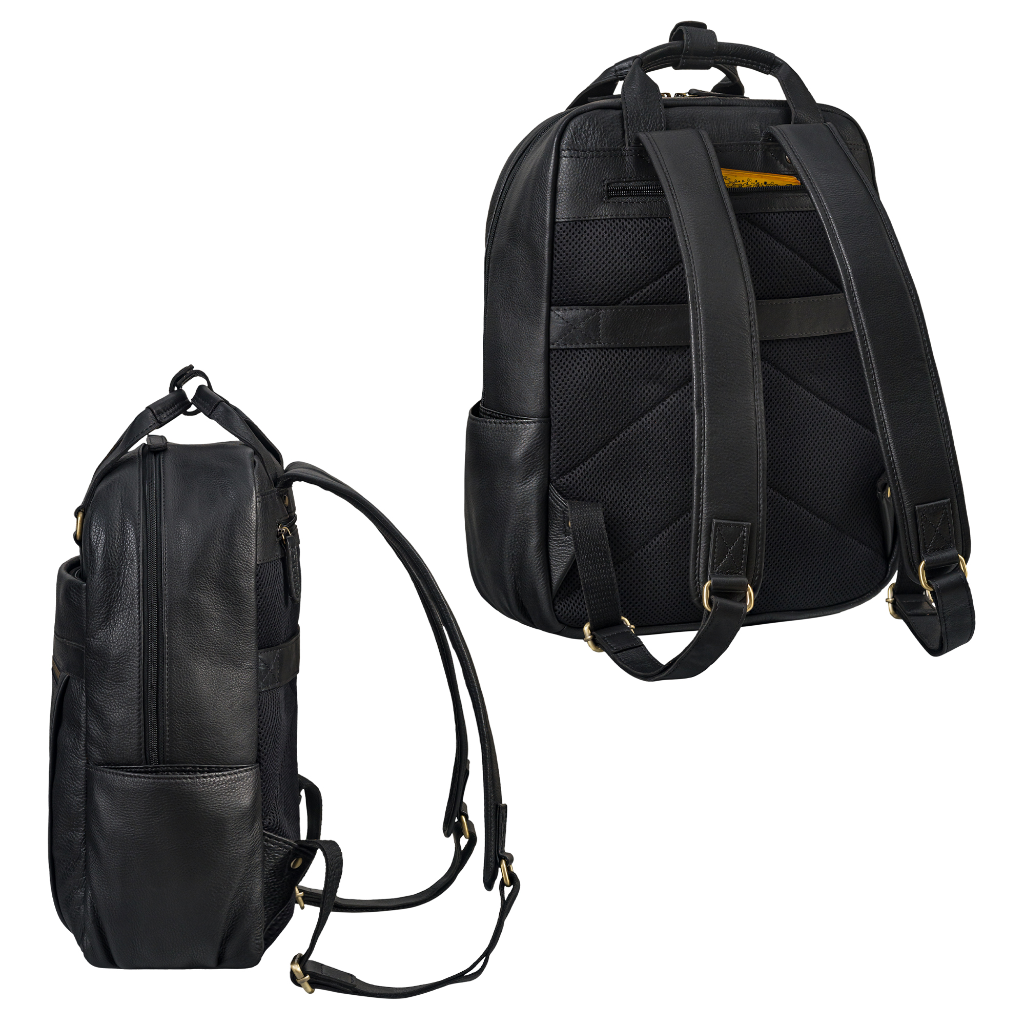 "Silva" Large Business Backpack Leather | STILORD