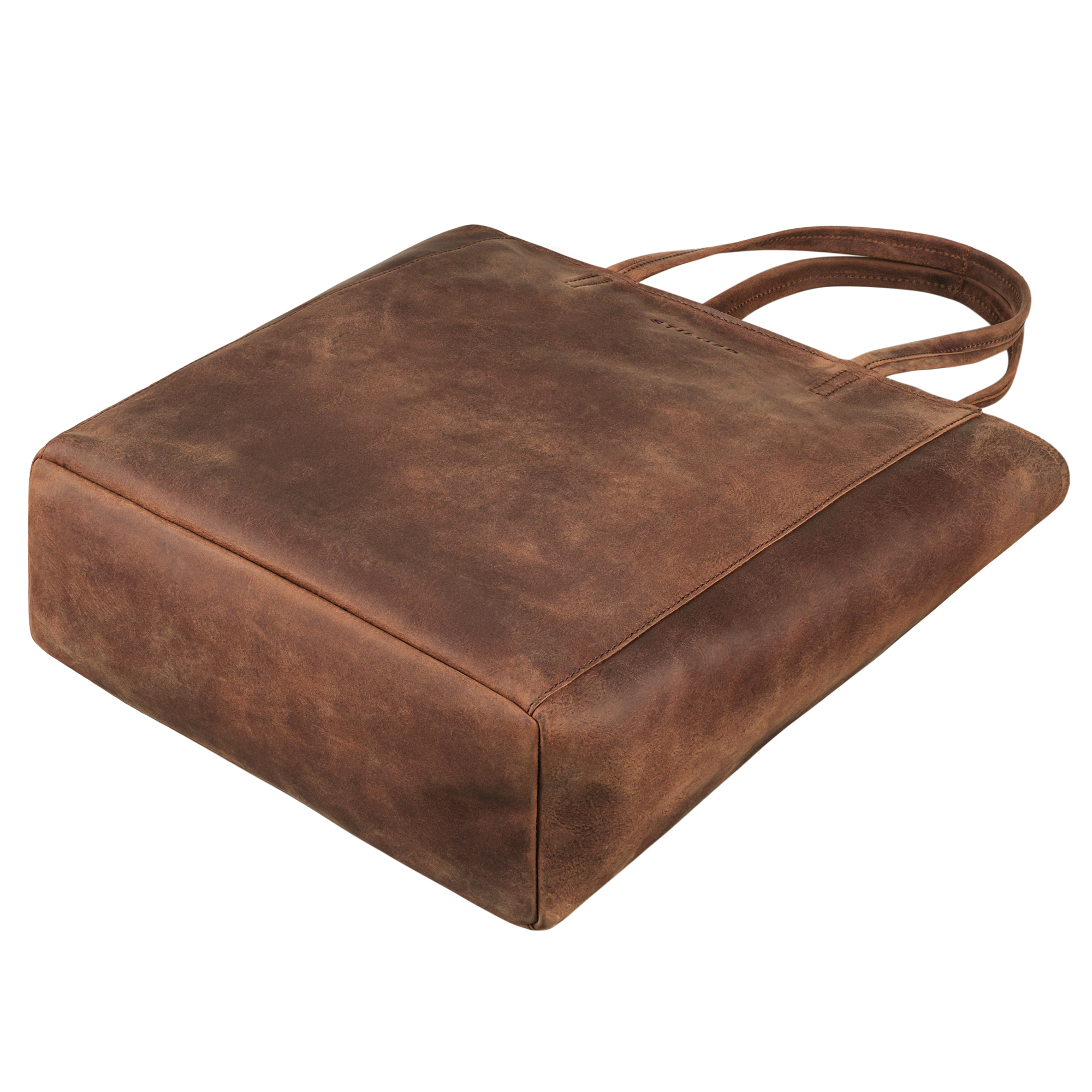 "Chelsea" Vintage Shopper Leren Handtas Dames Groot | STILORD