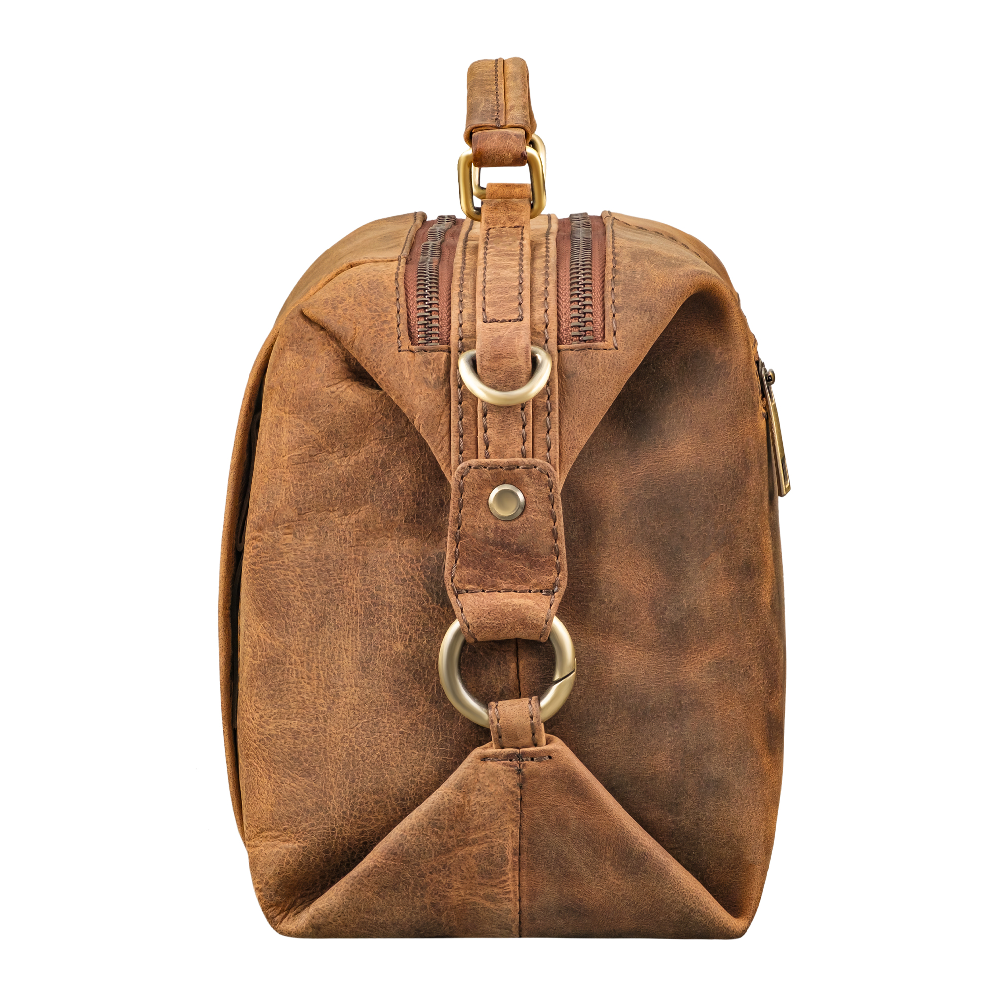 "Vera" Vintage Leather Shoulder Bag | STILORD