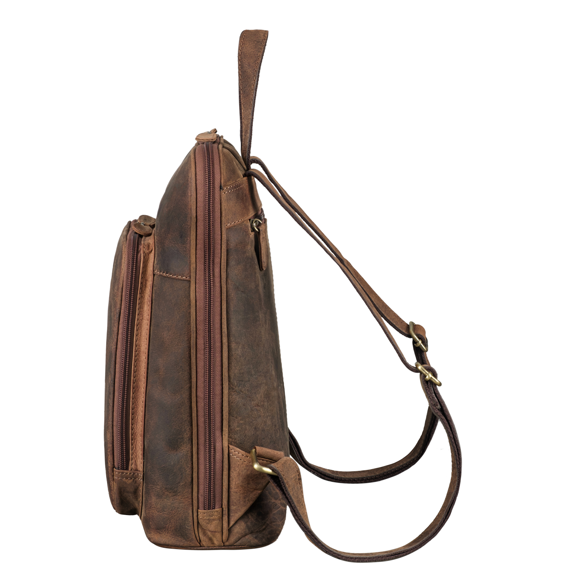 "Marlow" Vintage Kožený Batoh Dámské Muže | STILORD