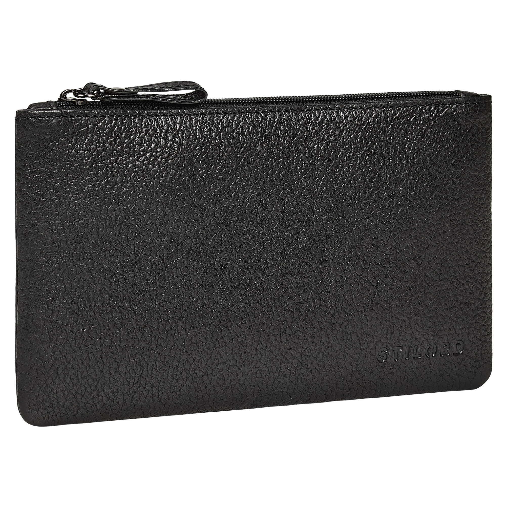 "Matti" Leather Bank Pouch Men & Women Small Genuine Leather Wallet ...