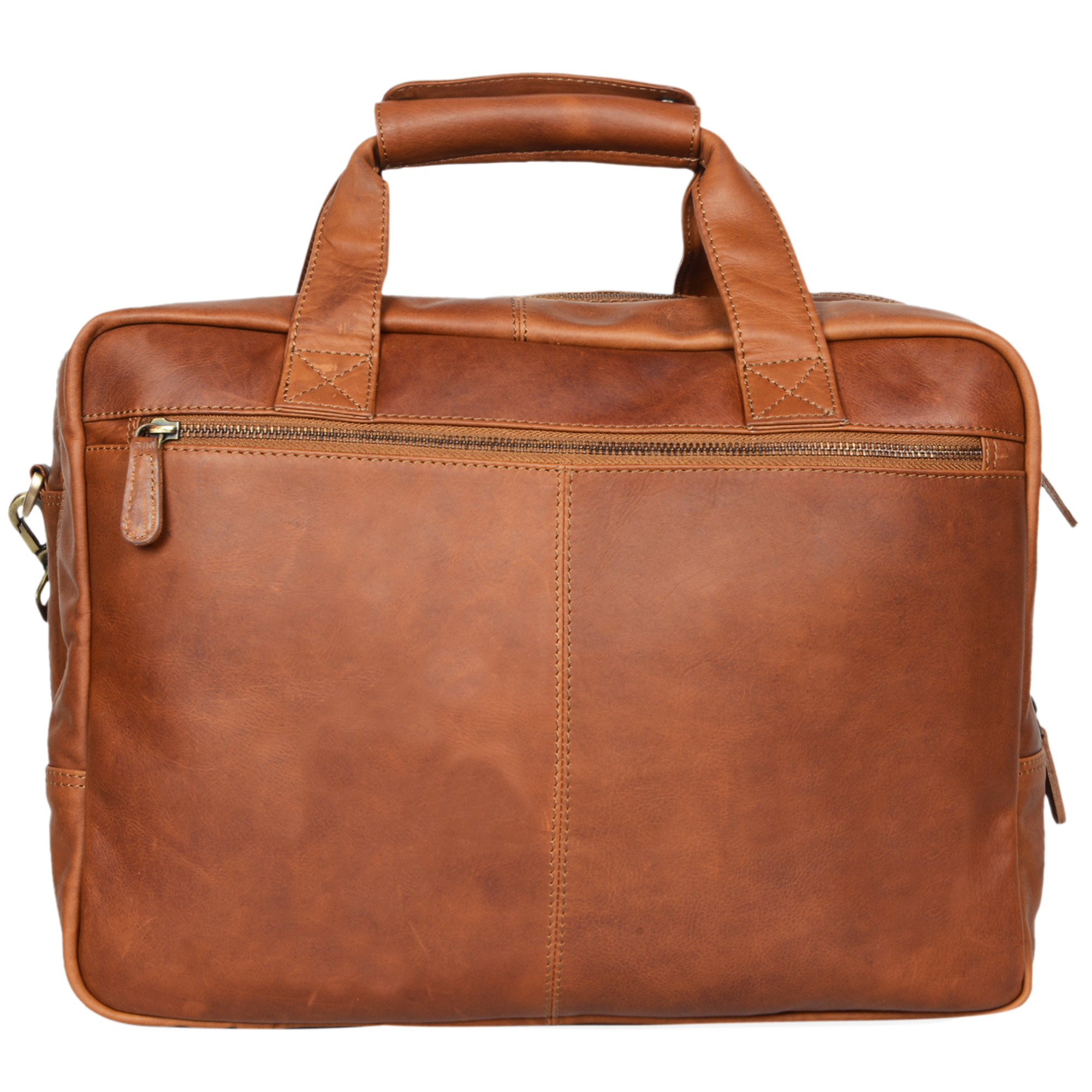 "Dobrodružná" brašna pro učitele kožená velká | STILORD