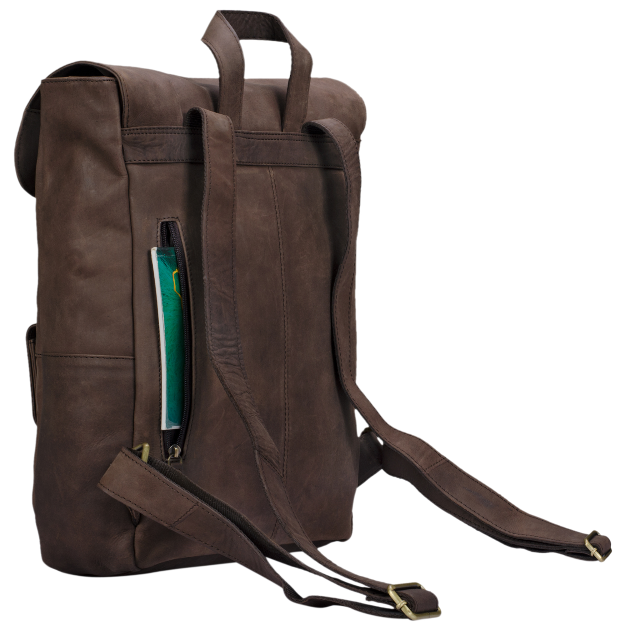 "Manila" Vintage Backpack Handbag Leather | STILORD